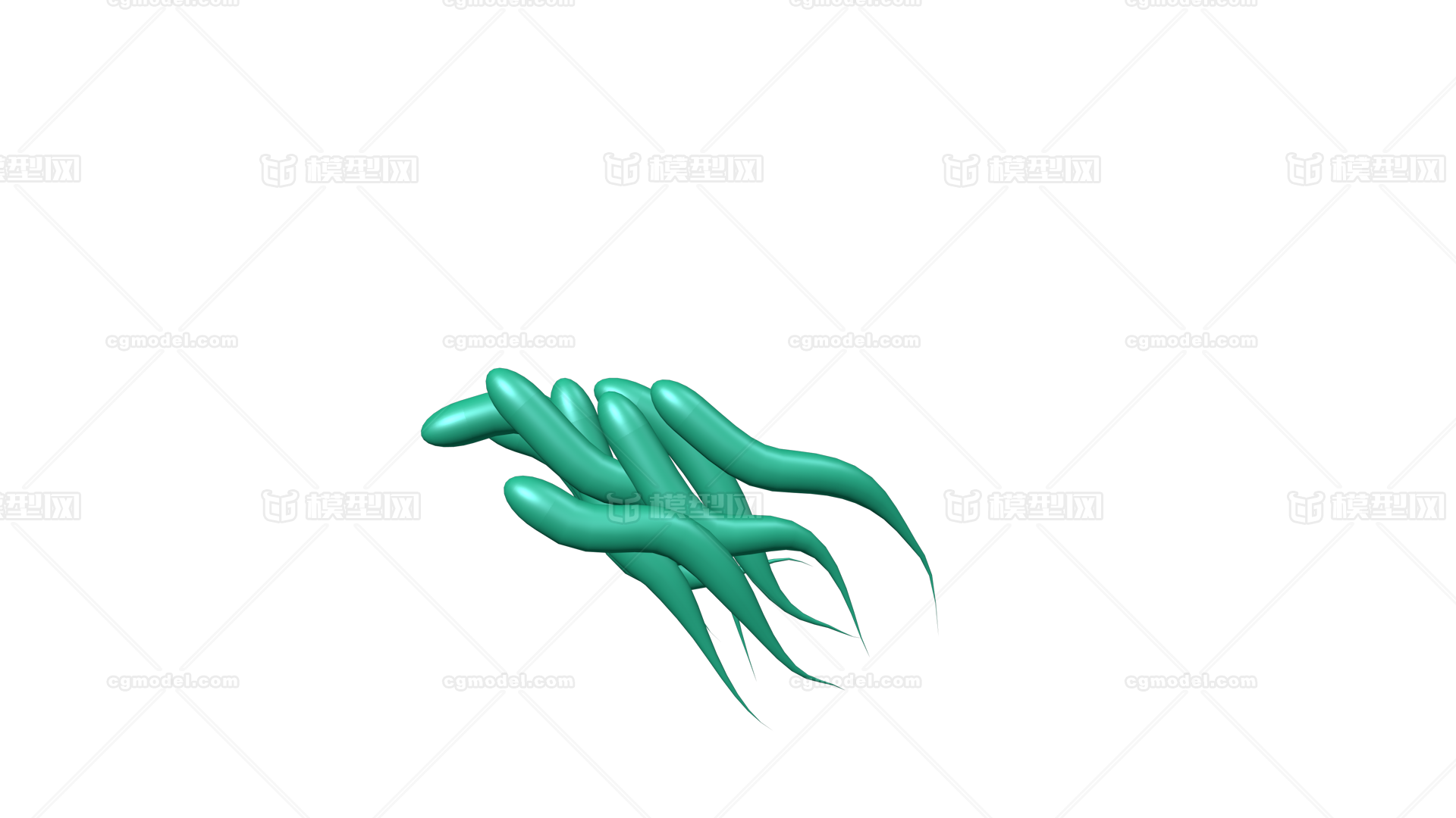 Scantrack 运动扫描模拟粒子效果模型-细菌模型库-Cinema 4D(.c4d)模型下载-cg模型网