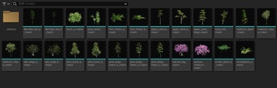 UE4/UE5 植物模型-树木模型库-FBX(.fbx)模型下载-cg模型网