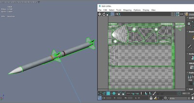 AIM-120D导弹 PBR材质模型-火炮器械模型库-3ds Max(.max)模型下载-cg模型网