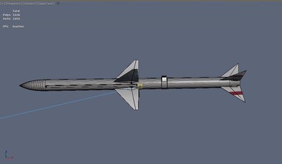 PL-11导弹 霹雳11导弹模型-火炮器械模型库-3ds Max(.max)模型下载-cg模型网