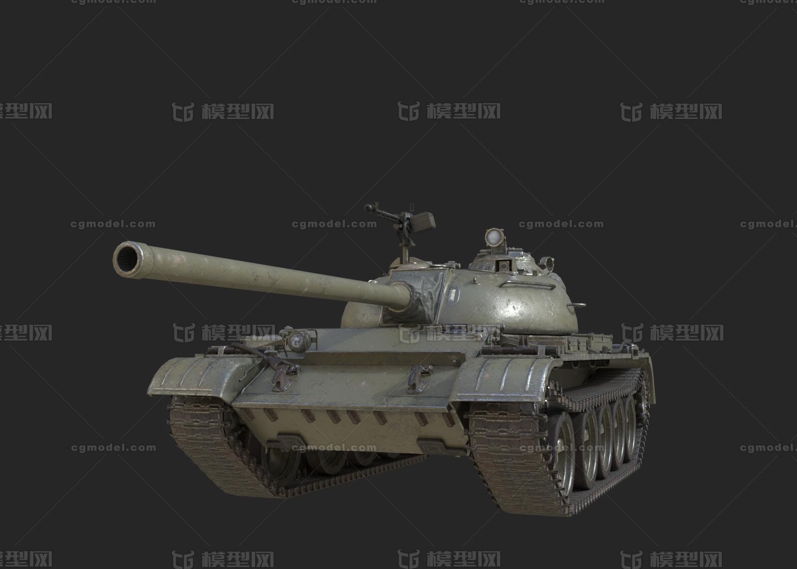 PBR 苏联模型-装甲车／坦克模型库-3D Studio(.3ds)模型下载-cg模型网