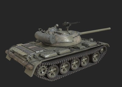 PBR 苏联模型-装甲车／坦克模型库-3D Studio(.3ds)模型下载-cg模型网