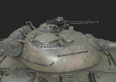 PBR 苏联模型-装甲车／坦克模型库-3D Studio(.3ds)模型下载-cg模型网