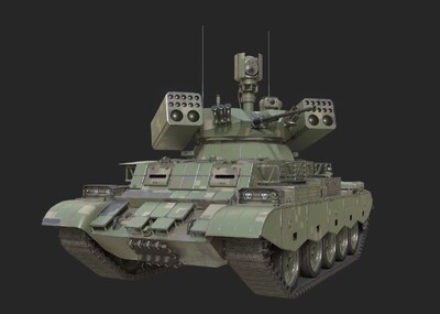 PBR 中国模型-装甲车／坦克模型库-FBX(.fbx)模型下载-cg模型网