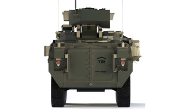M1128移动火炮 M1128模型-装甲车／坦克模型库-3ds Max(.max)模型下载-cg模型网