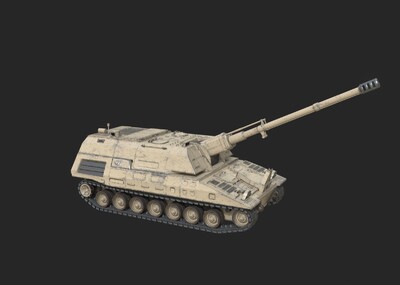 【假想敌】PBR 四涂装模型-火炮器械模型库-3D Studio(.3ds)模型下载-cg模型网