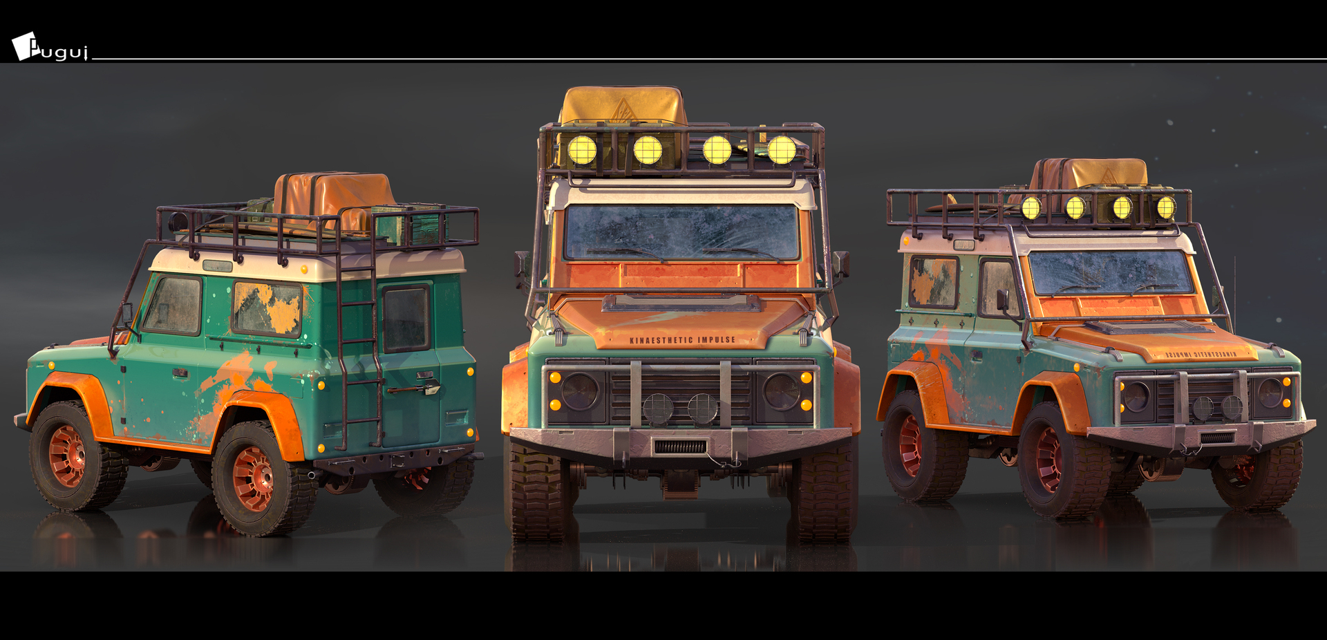 【pugui游戏】--10期场景基础班学员作品模型 - 场景/空间/建筑 - 作品模型 - CG模型网