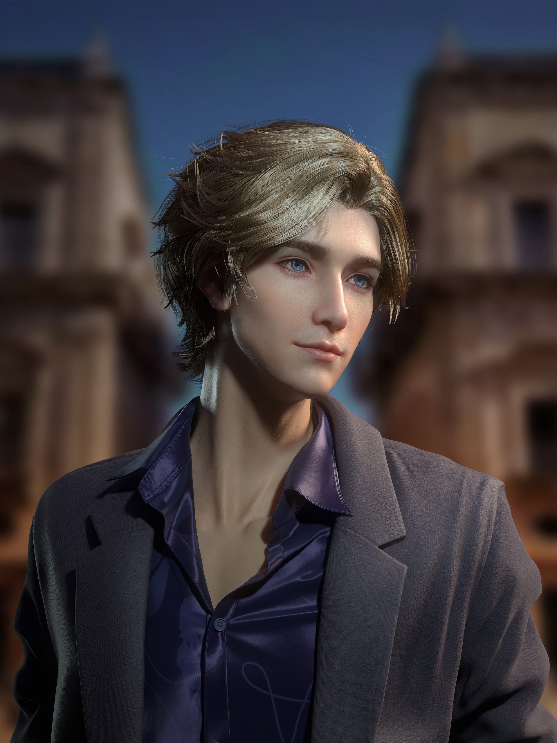 《OMBRA如影随形》阿雷西欧·隆迪内拉模型 - 角色/人物/生物 - 作品模型 - CG模型网