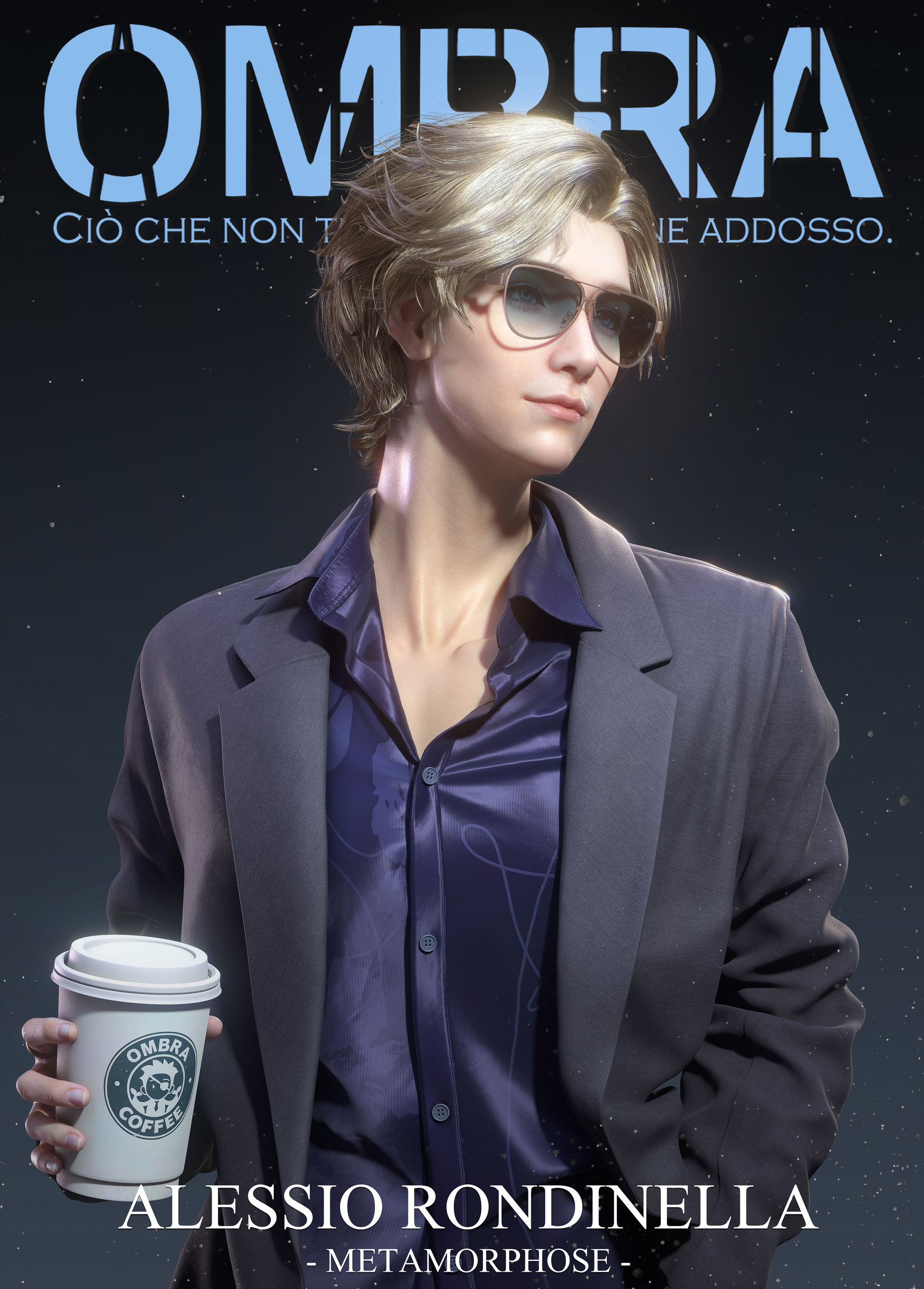 《OMBRA如影随形》阿雷西欧·隆迪内拉模型 - 角色/人物/生物 - 作品模型 - CG模型网