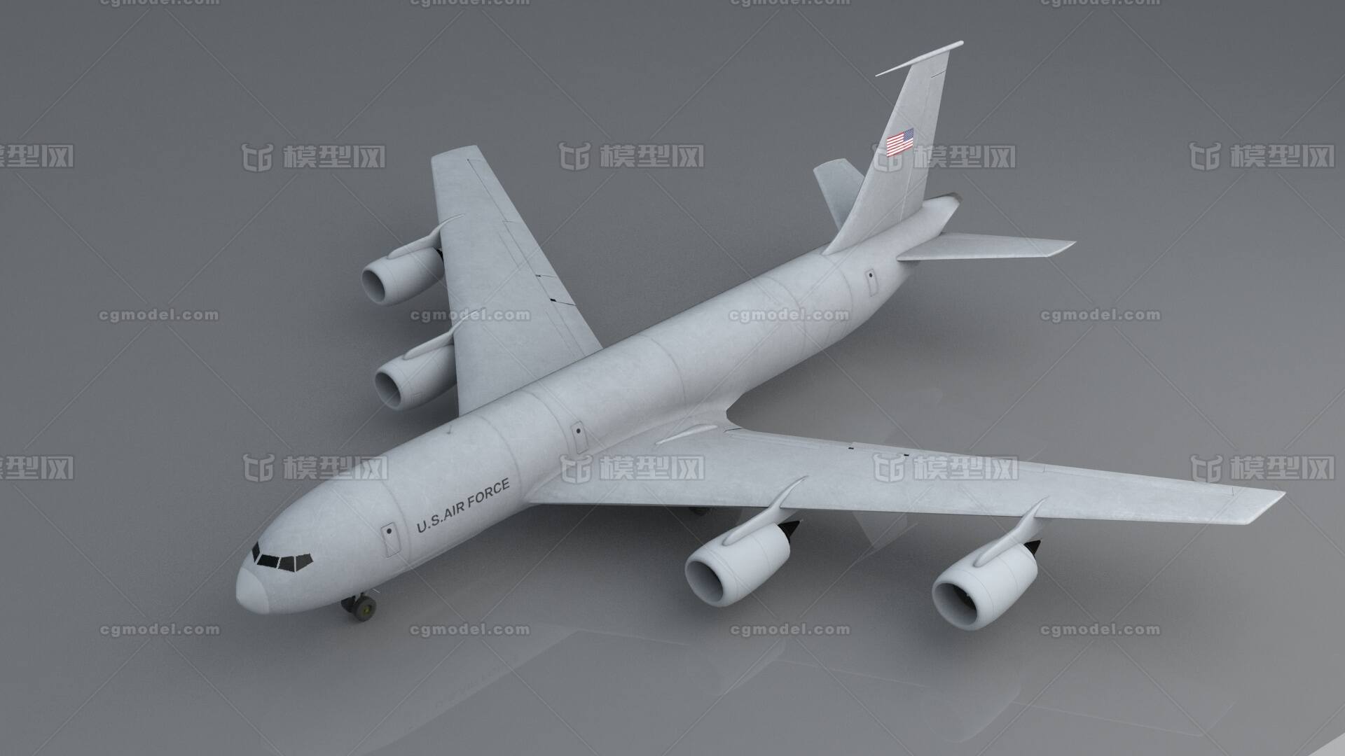 E-10A预警机模型-军用飞机模型库-3ds Max(.max)模型下载-cg模型网