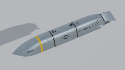 PBR低模 AGM-158联合防区外空地导弹模型-其他器械模型库-Blender(.blend)模型下载-cg模型网