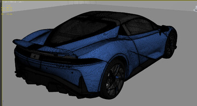 2024款埃安昊铂Hyper SSR模型-赛车/跑车模型库-3ds Max(.max)模型下载-cg模型网