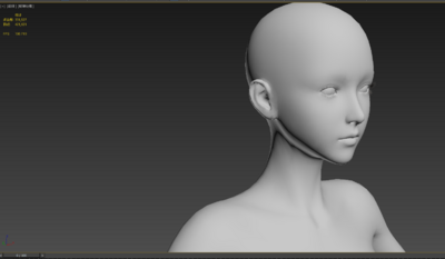 赛博朋克科幻机甲电竞少女双马尾女特工女杀手未来战士模型-女人模型库-3ds Max(.max)模型下载-cg模型网