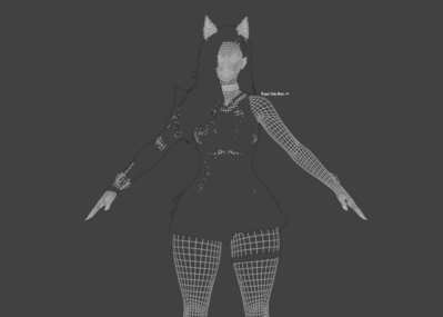 阿狸 Ahri模型-女人模型库-Blender(.blend)模型下载-cg模型网