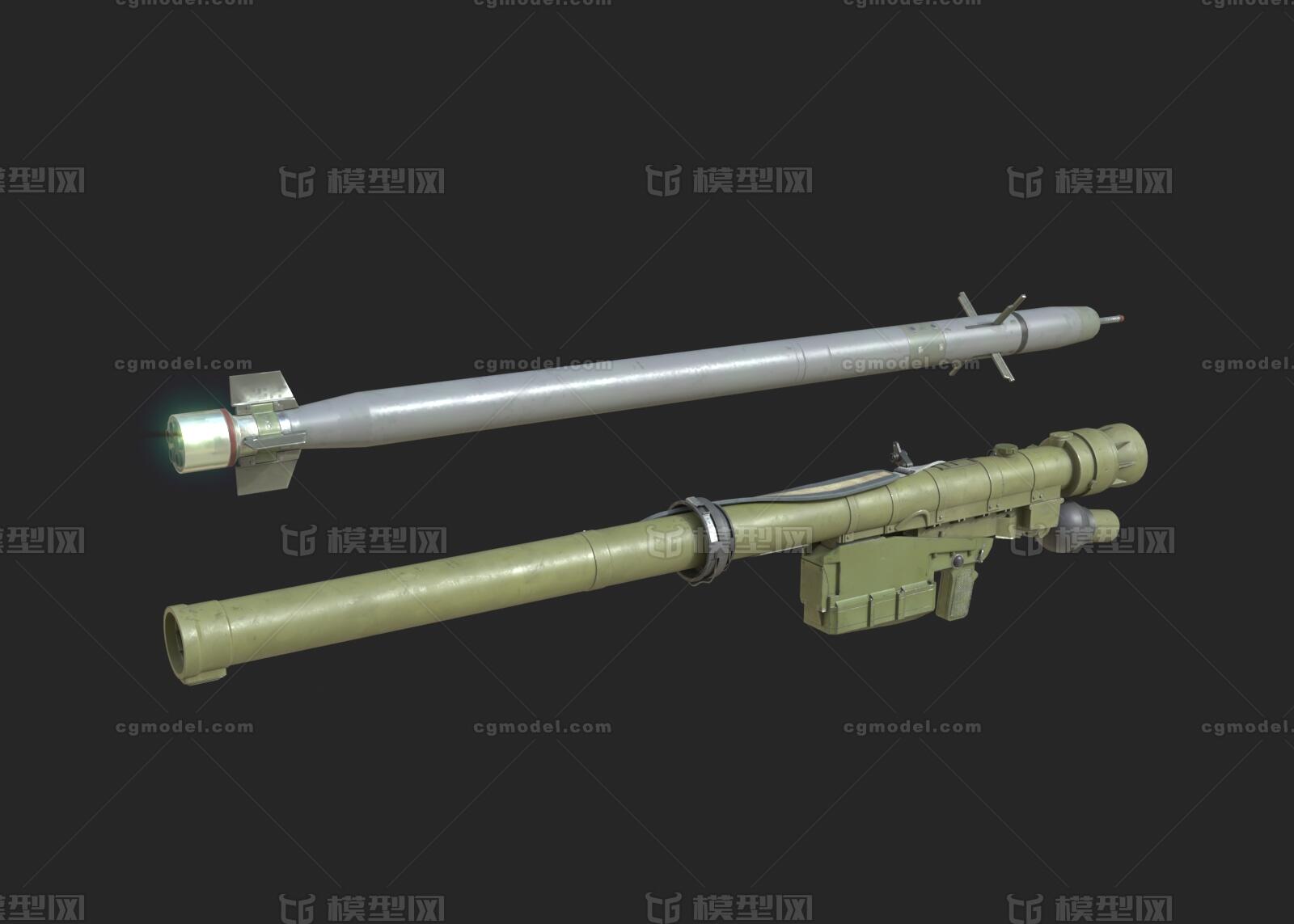 PBR 俄罗斯模型-火炮器械模型库-3D Studio(.3ds)模型下载-cg模型网