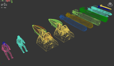 美国 TB2D天空海盗SKYPIRATE鱼雷轰炸机架空装备气模型-军用飞机模型库-3ds Max(.max)模型下载-cg模型网