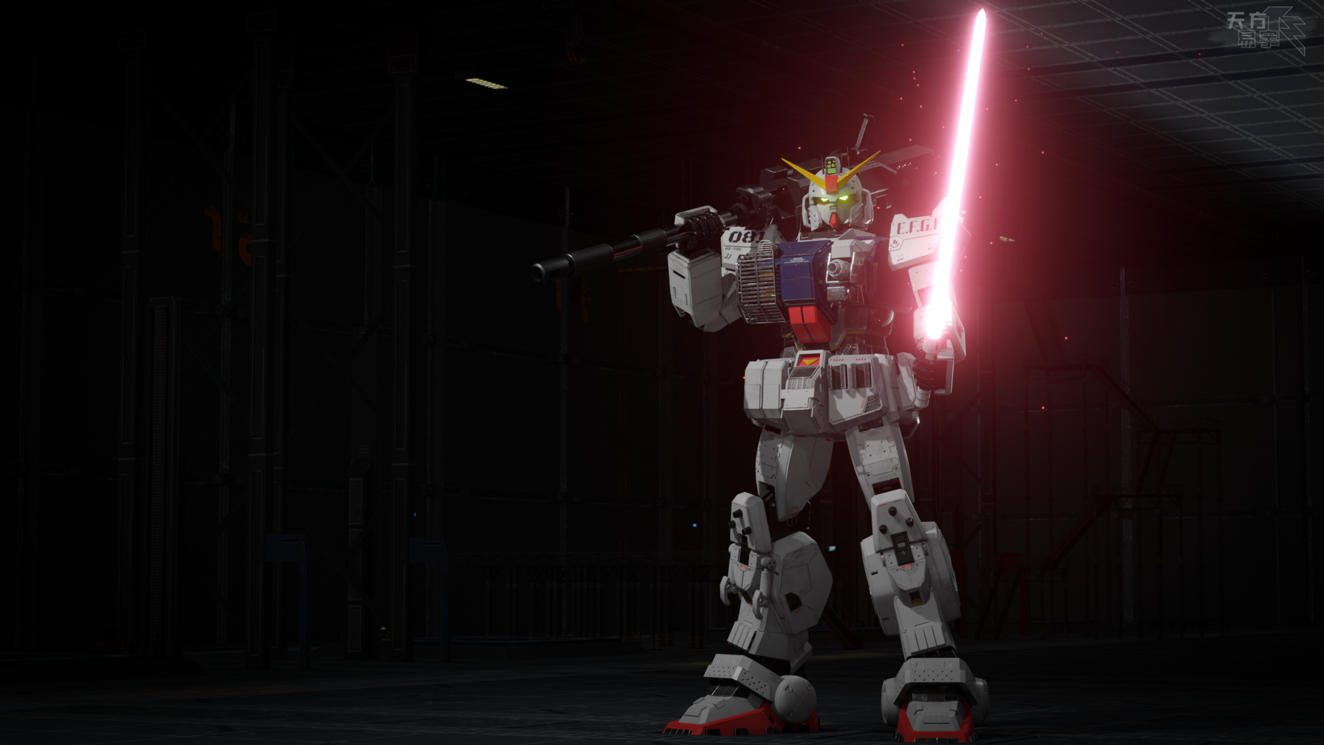 陆战高达RX-79[G] 建模渲染作品模型 - 游戏/影视/动画 - 作品模型 - CG模型网