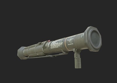 PBR AT4模型-火炮器械模型库-3D Studio(.3ds)模型下载-cg模型网