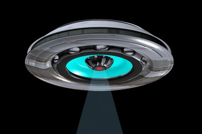 飞碟 flying模型-宇宙飞船模型库-3ds Max(.max)模型下载-cg模型网