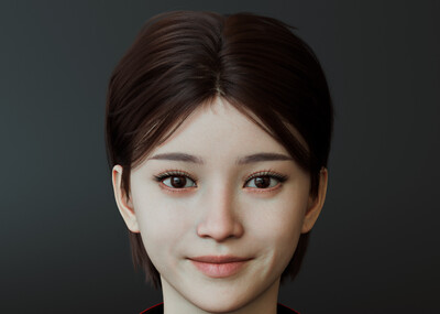 PF16 运动系美女（带绑定）模型-女人模型库-Maya(.ma/.mb)模型下载-cg模型网