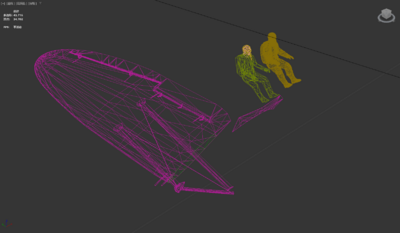 法国海军 德沃伊廷 Dewoitine 376 舰载战斗机模型-军用飞机模型库-3ds Max(.max)模型下载-cg模型网