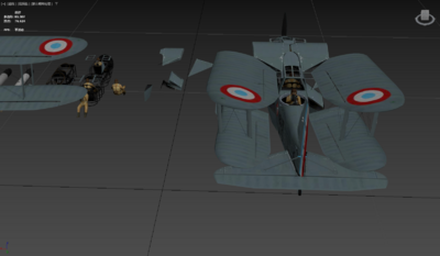 二战 法国模型-军用飞机模型库-3ds Max(.max)模型下载-cg模型网