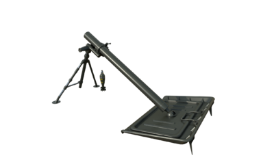 81mm迫击炮 M29A1式81mm迫击炮模型-火炮器械模型库-3ds Max(.max)模型下载-cg模型网