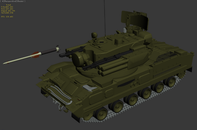 SA-19 萨姆19防空导弹系统模型-火炮器械模型库-3ds Max(.max)模型下载-cg模型网