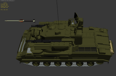 SA-19 萨姆19防空导弹系统模型-火炮器械模型库-3ds Max(.max)模型下载-cg模型网