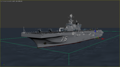 075型两栖攻击舰 075军舰模型-军舰模型库-OBJ(.obj/.mtl)模型下载-cg模型网