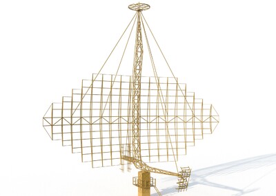 P-14 radar模型-其他器械模型库-3ds Max(.max)模型下载-cg模型网