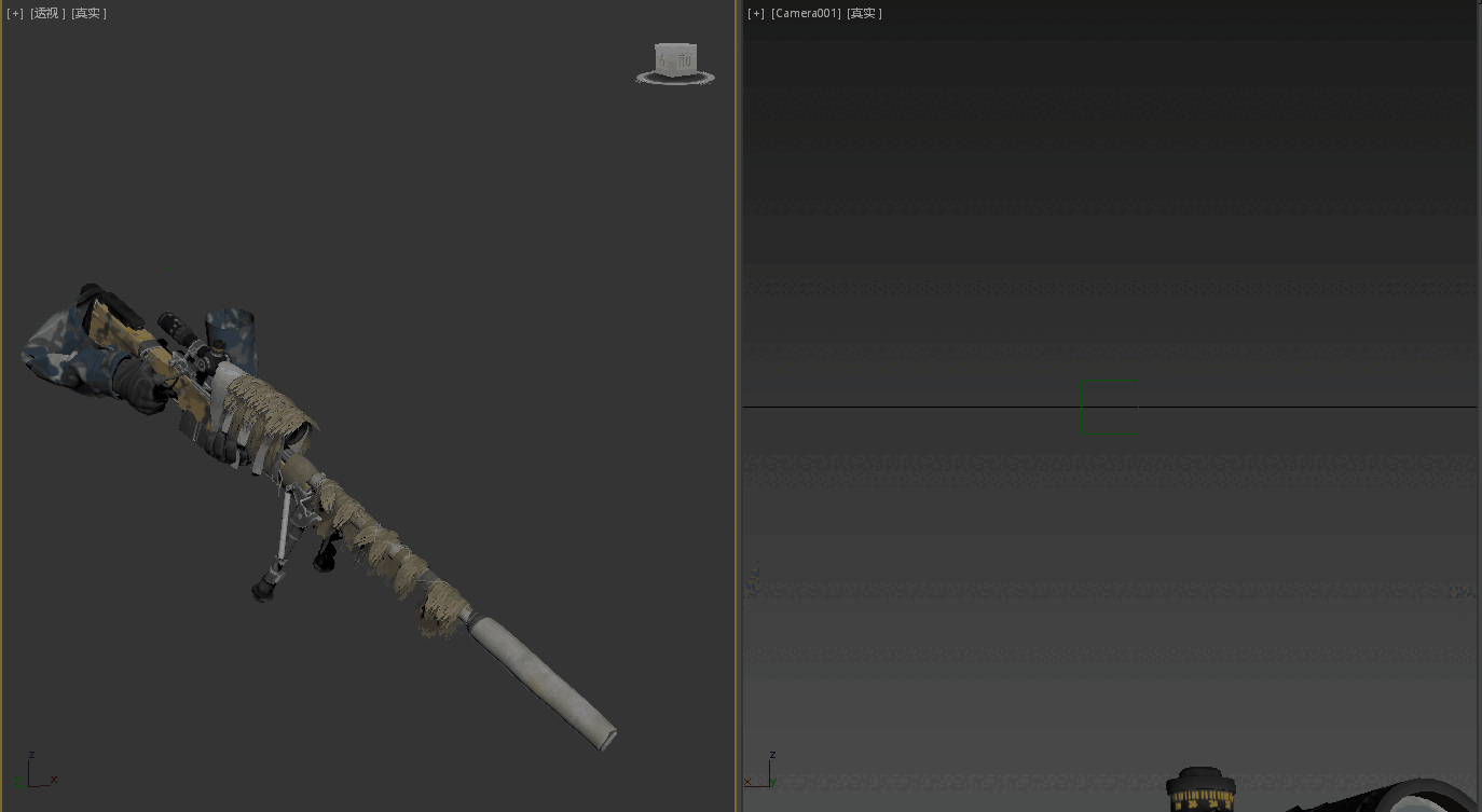 AWM 狙击步枪动画模型-枪械模型模型库-3ds Max(.max)模型下载-cg模型网