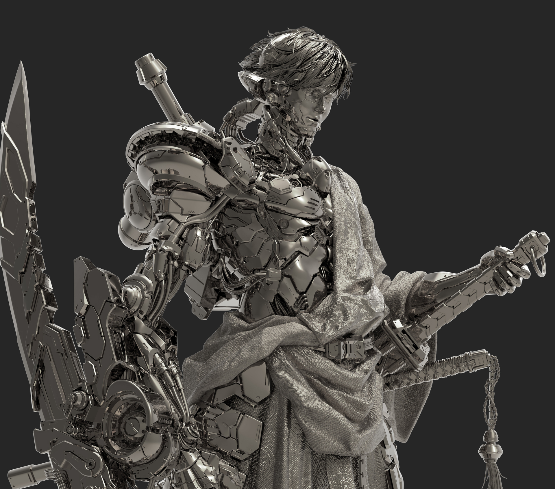 saibo模型 - 角色/人物/生物 - 作品模型 - CG模型网