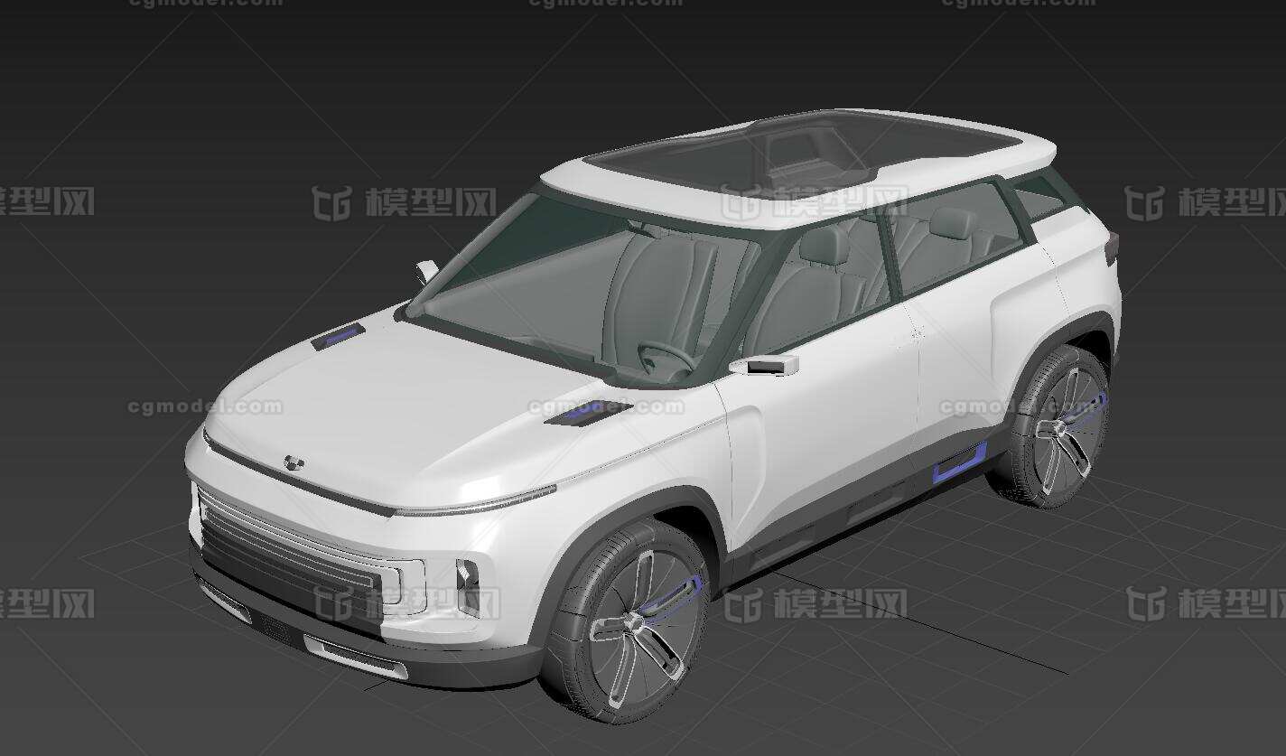 icon汽车模型模型-轿车模型库-3ds Max(.max)模型下载-cg模型网