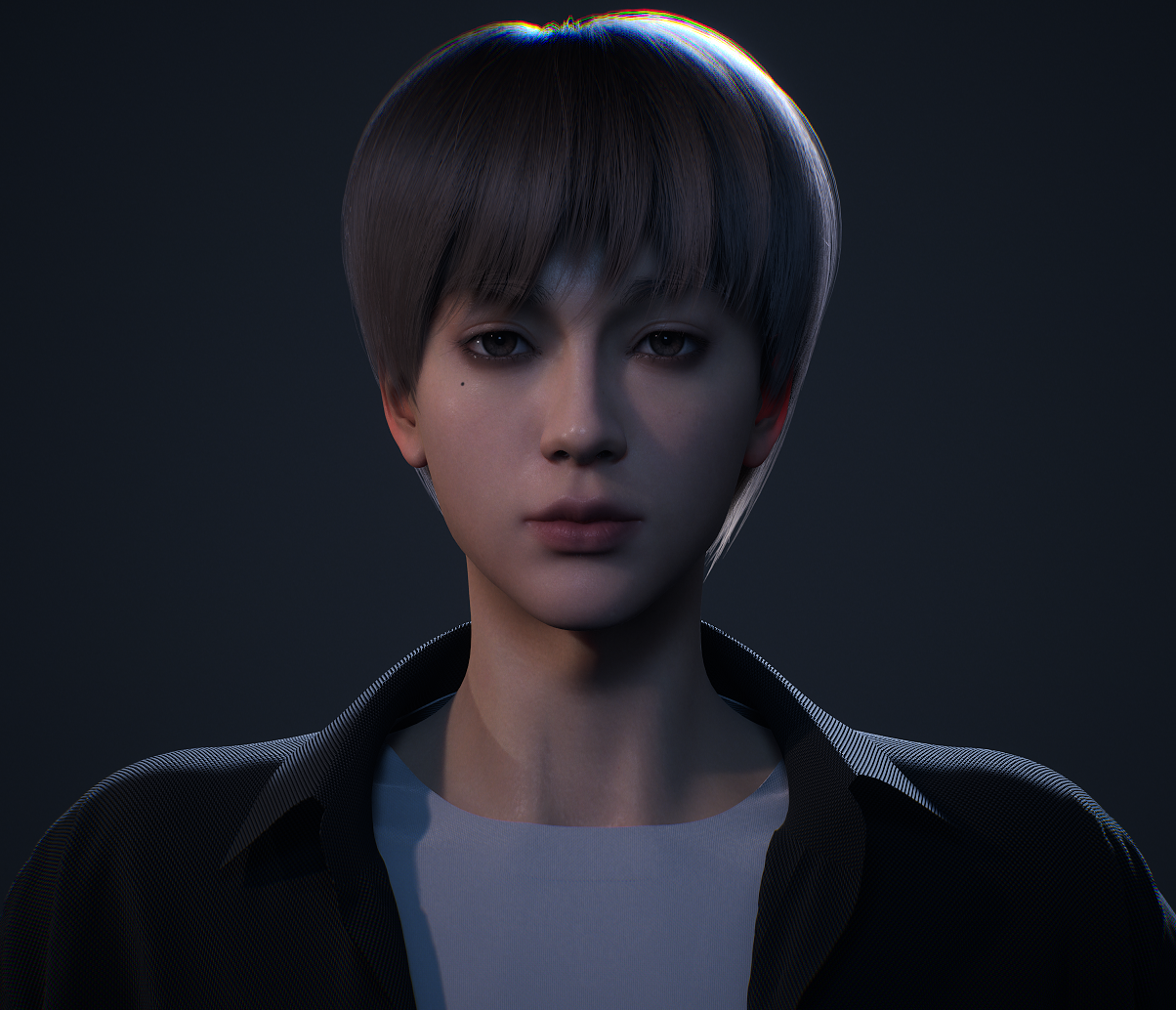 虚幻5-数字人模型 - 角色/人物/生物 - 作品模型 - CG模型网