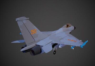 中国 歼19舰载轰炸机模型-军用飞机模型库-FBX(.fbx)模型下载-cg模型网