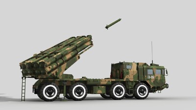 PHL16远程火箭炮 191型火箭模型-装甲车／坦克模型库-3ds Max(.max)模型下载-cg模型网