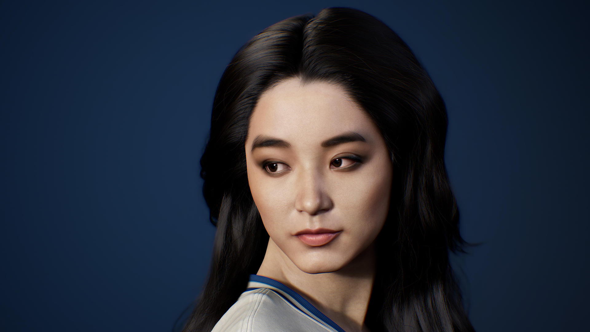 Girl_UE5模型 - 角色/人物/生物 - 作品模型 - CG模型网