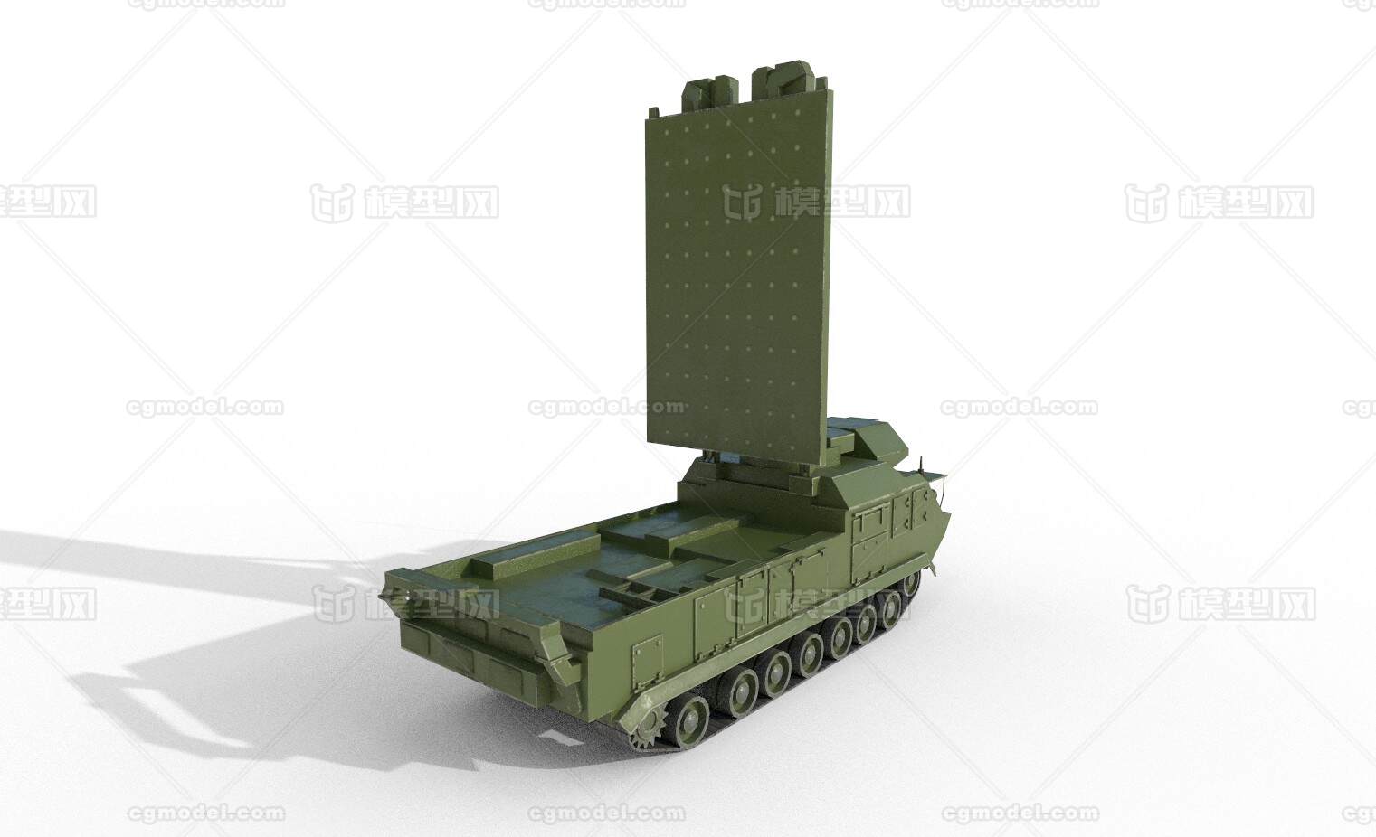 乌克兰1L220-U雷达模型模型-其他器械模型库-3ds Max(.max)模型下载-cg模型网