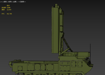 乌克兰1L220-U雷达模型模型-其他器械模型库-3ds Max(.max)模型下载-cg模型网