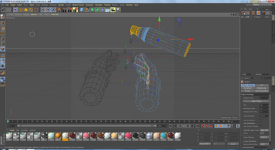 防疫医疗元素 手势 卡通小手 手势动作 (3)模型-广告场景模型库-Cinema 4D(.c4d)模型下载-cg模型网