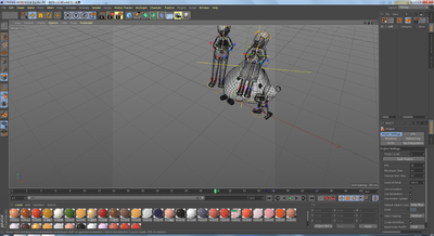 端午节 一家人团聚粽子模型-广告场景模型库-Cinema 4D(.c4d)模型下载-cg模型网
