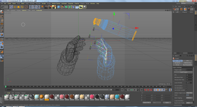 防疫医疗元素 手势 卡通小手 手势动作 (3)模型-广告场景模型库-Cinema 4D(.c4d)模型下载-cg模型网