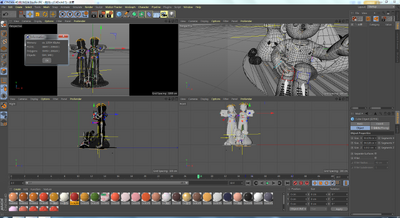 端午节 一家人团聚粽子模型-广告场景模型库-Cinema 4D(.c4d)模型下载-cg模型网