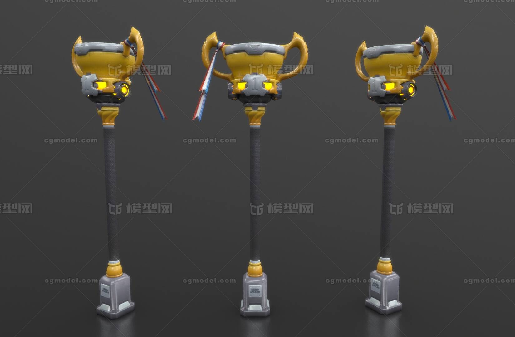 卡通 圣杯战锤模型-冷兵器模型库-FBX(.fbx)模型下载-cg模型网