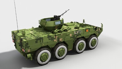 ZBD09步兵战车 ZBD-09模型-装甲车／坦克模型库-3ds Max(.max)模型下载-cg模型网