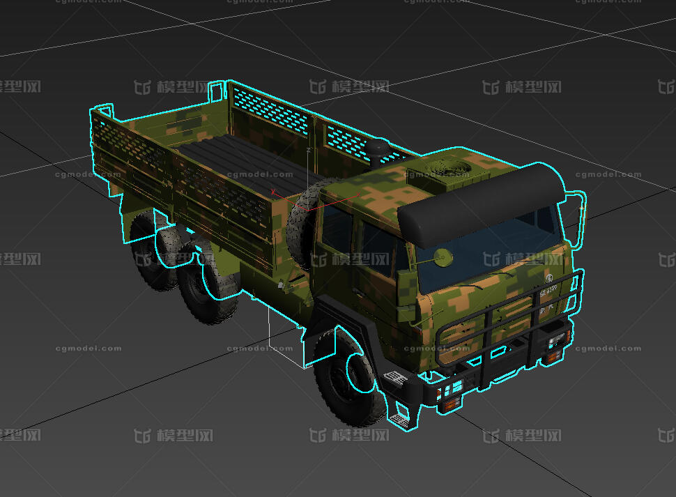 SX2190模型-装甲车／坦克模型库-3ds Max(.max)模型下载-cg模型网