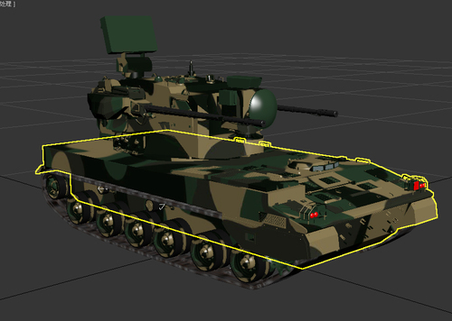 PGZ09 35模型-装甲车／坦克模型库-3ds Max(.max)模型下载-cg模型网