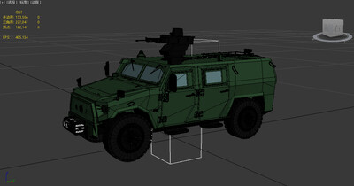 CSK181模型-装甲车／坦克模型库-3ds Max(.max)模型下载-cg模型网