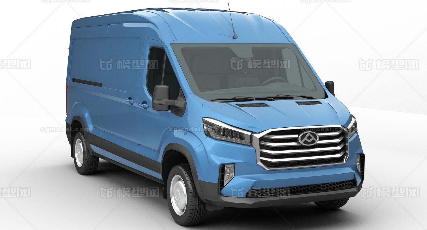 2022款上汽大通MAXUS V90模型-轿车模型库-3ds Max(.max)模型下载-cg模型网